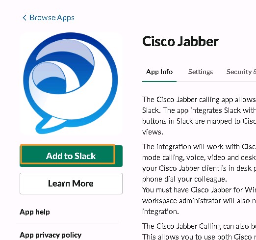 Cisco Calling and Meeting Integration with Microsoft Teams and Slack v1 Cisco Calling and Meeting Integration with Microsoft Teams and Slack v1